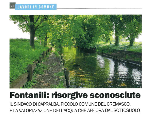 Fontanili di Capralba, un esempio da seguire